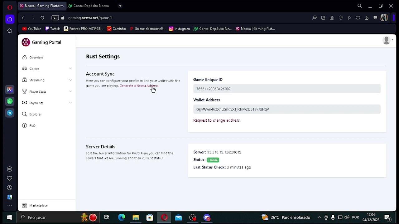 COMO CRIAR CONTA NEOXA E REGISTRAR NO RUST EM APENAS 3 MINUTOS !! Atualizado - YouTube