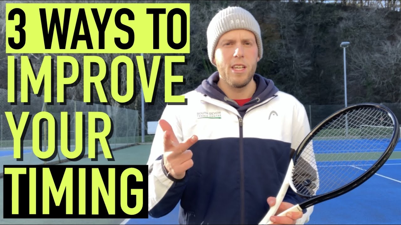 HOW TO IMPROVE YOUR TIMING AT THE BASELINE | 3 TIPS FOR TIMING IN ...