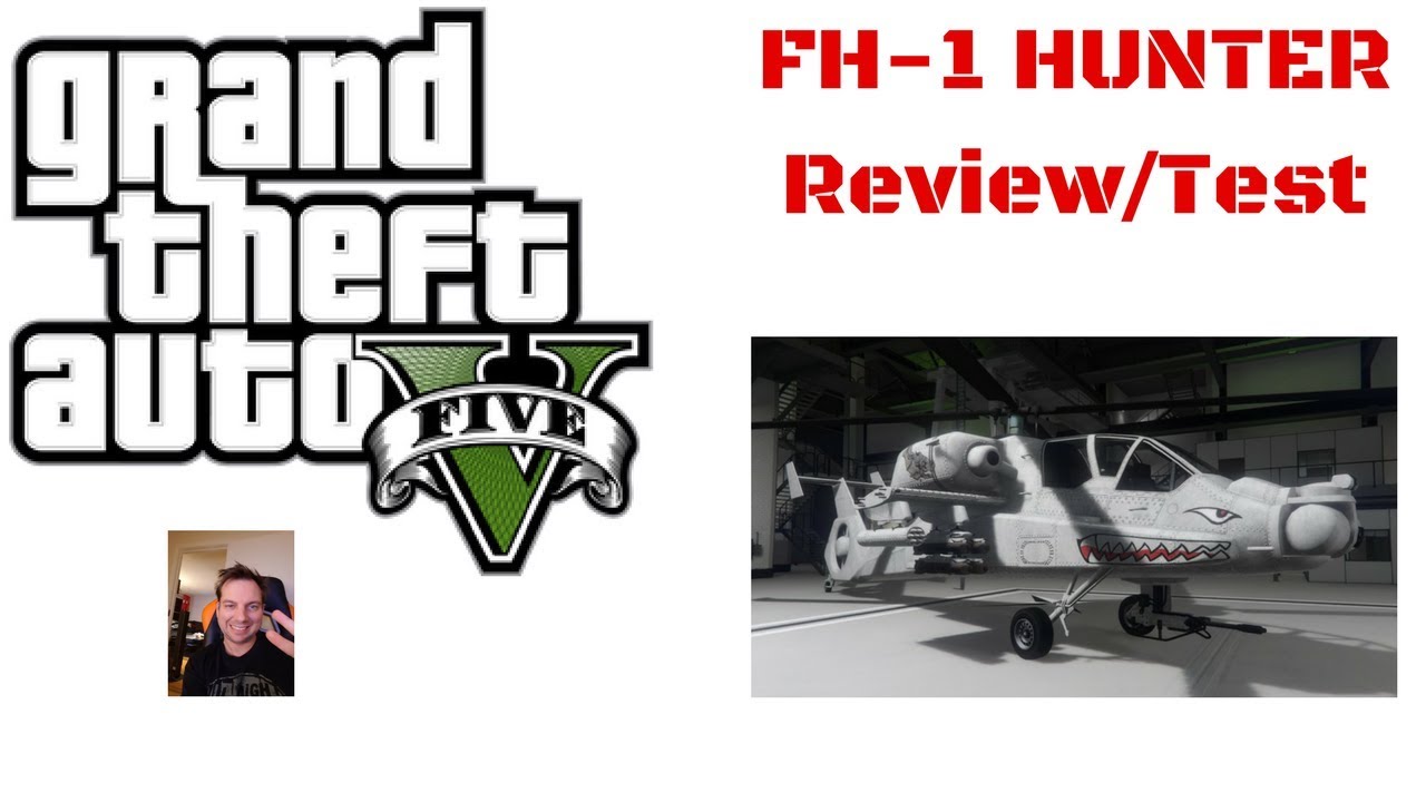 FH-1 Hunter Review/Test GTA V Online - YouTube