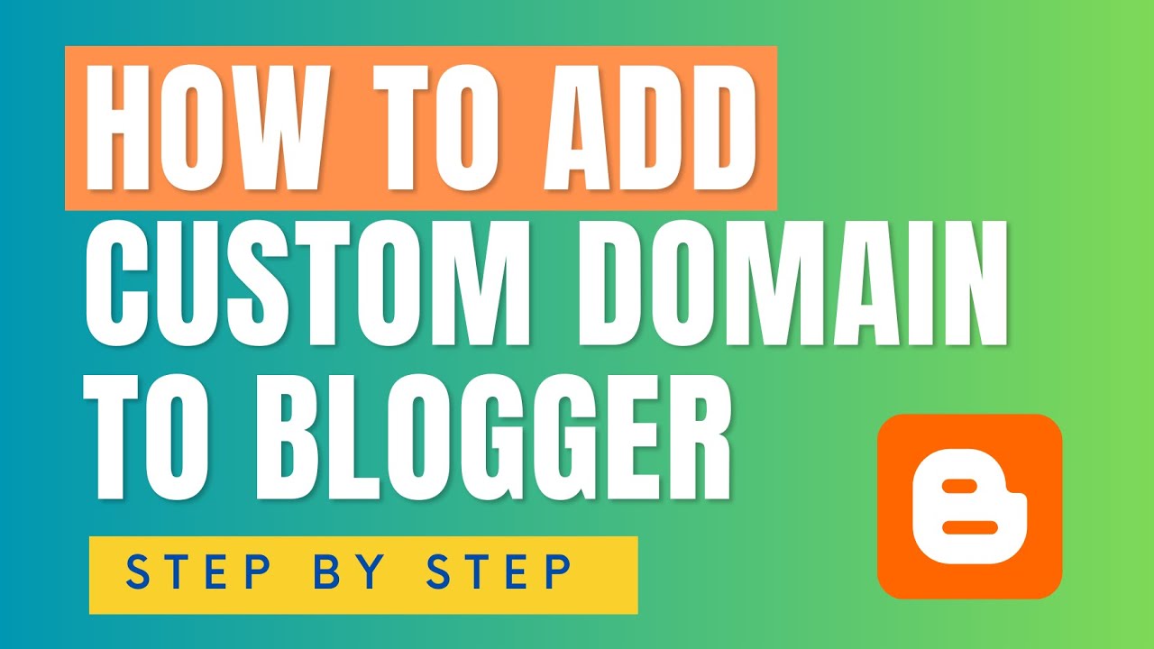 How To Add Custom Domain To Blogger How To Add Porkbun Domain To Blogger Step By Step