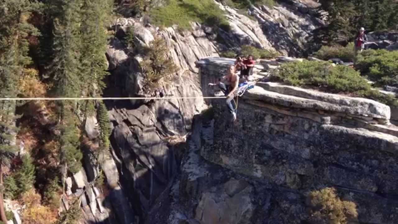 A Walk In The Park - Highlining - Craig Lanning - YouTube