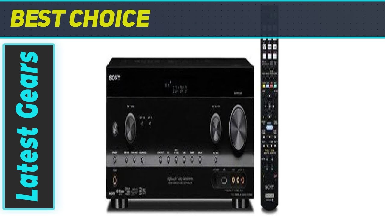 Immersive Audio Experience: Sony STR-DH830 7.1 Channel A/V Receiver ...