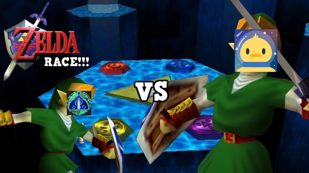 Who is the FASTEST Zelda player? Racing @100PercentZelda in Ocarina of ...