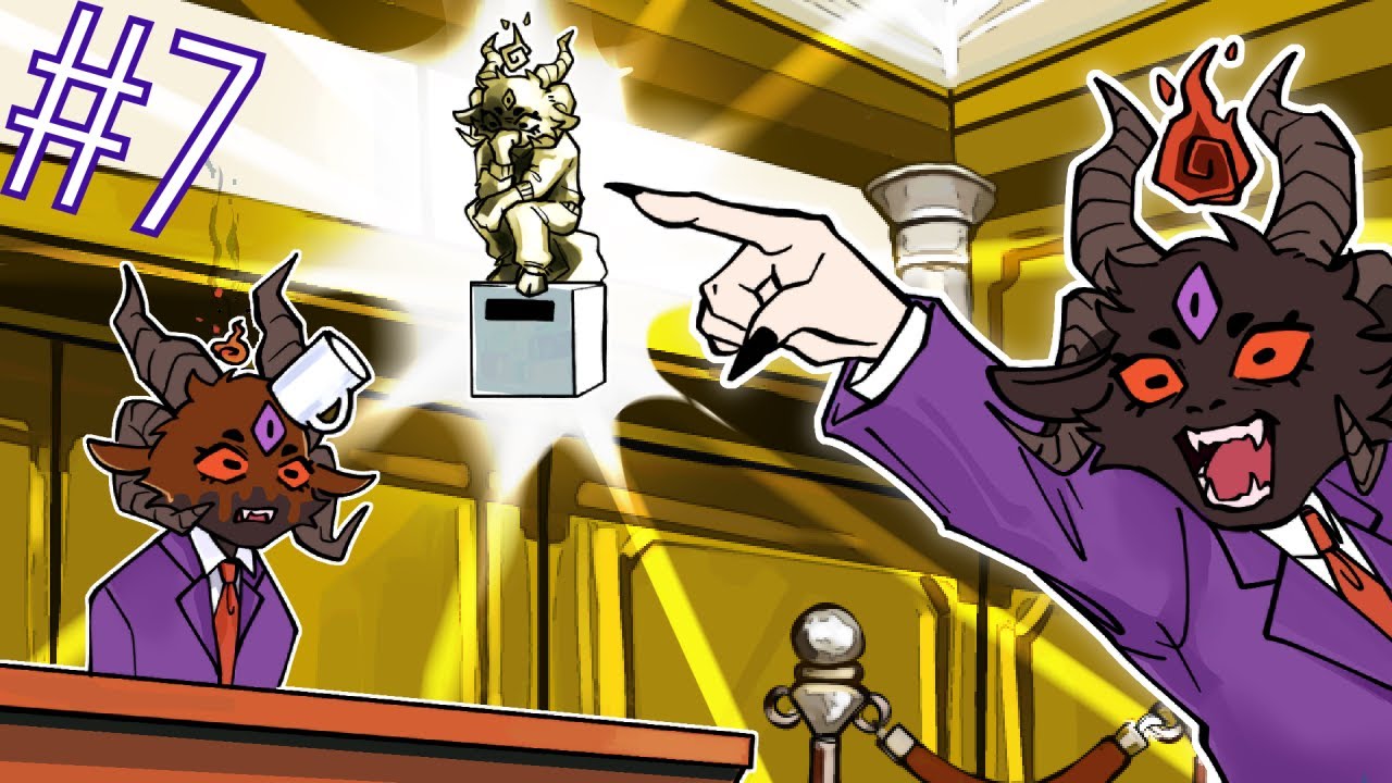 ⛧Phoenix Wright: Ace Attorney #7⛧ (von) Karma Police - YouTube