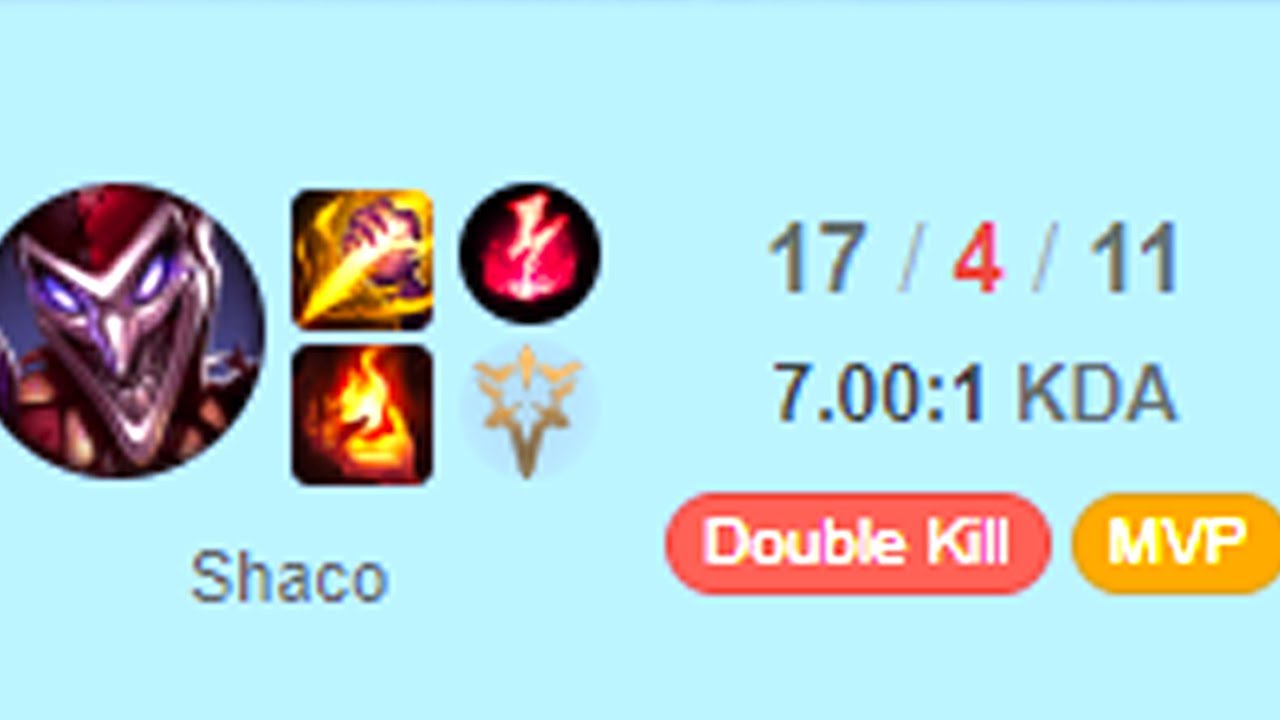 Bruiser Shaco Hard Carry | Full Gameplay - YouTube