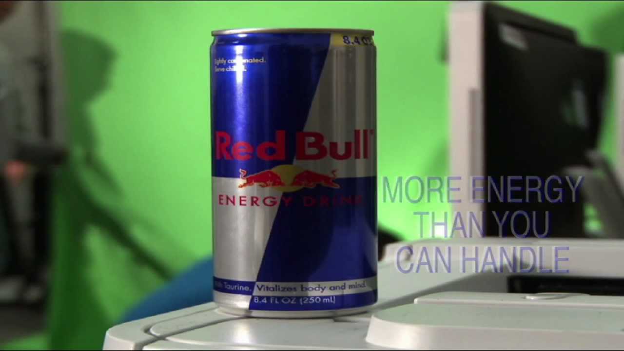 Red Bull Commercial-Green Screen - YouTube