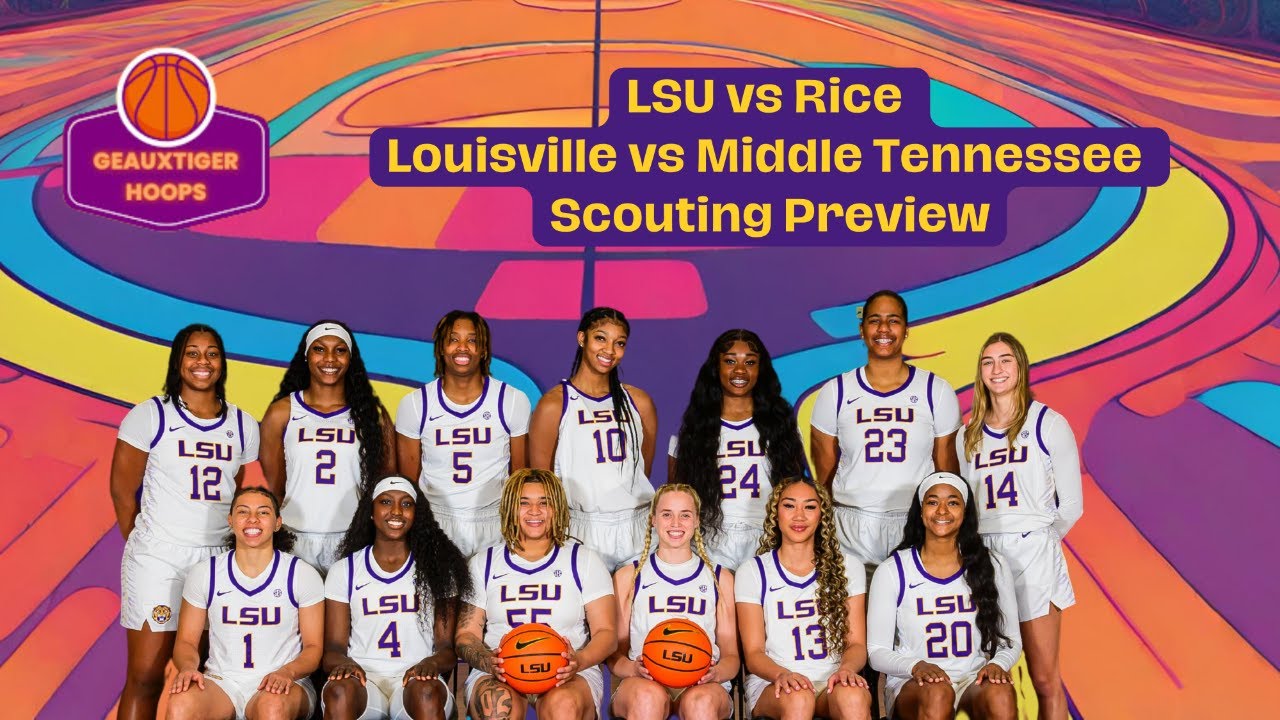 LSU vs Rice Preview & Louisville vs Middle Tennessee | NCAA Tournament ...