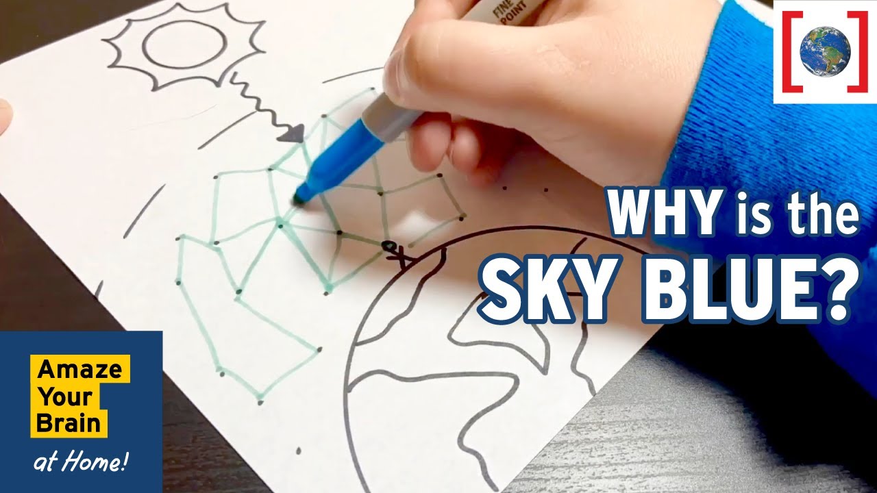Why is the sky blue? | Amaze Your Brain at Home - YouTube