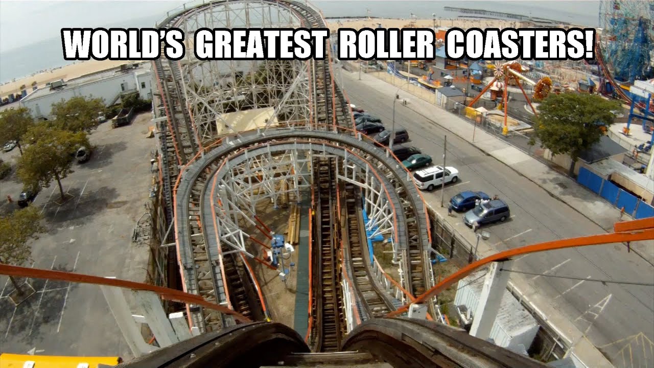 World's Best Roller Coasters! Ten AWESOME Coasters Part 2 - YouTube