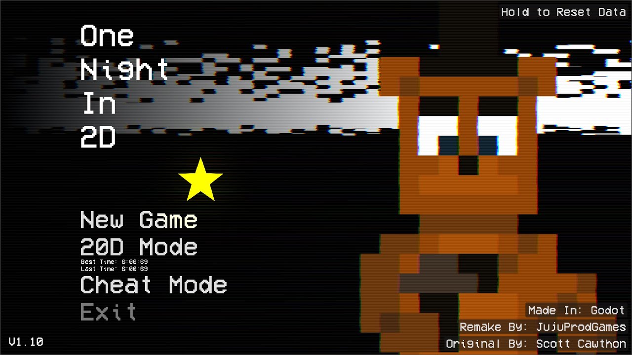 FNAF in 2D 20D Mode Completed - YouTube