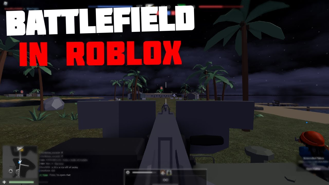 BATTLEFIELD IN ROBLOX | Polybattle - YouTube