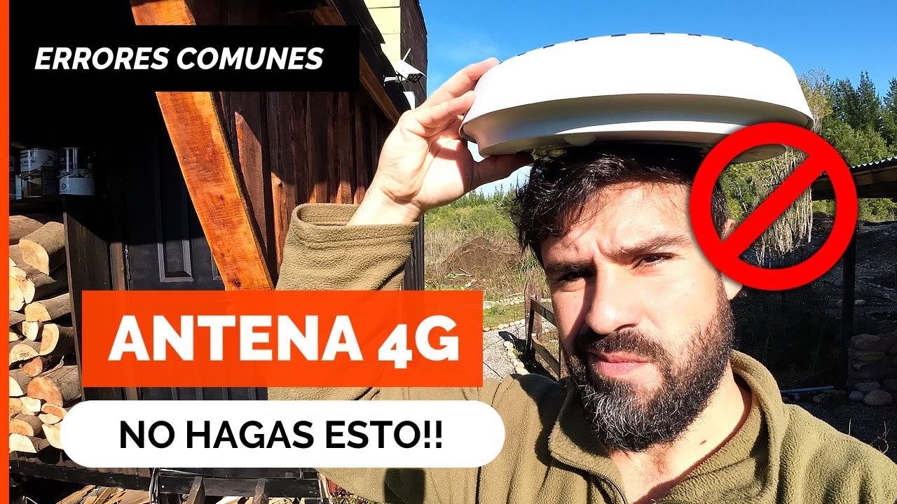 INTERNET en ZONAS RURALES! 📡🌎 ERRORES COMUNES al Instalar tu ANTENA 4G ...