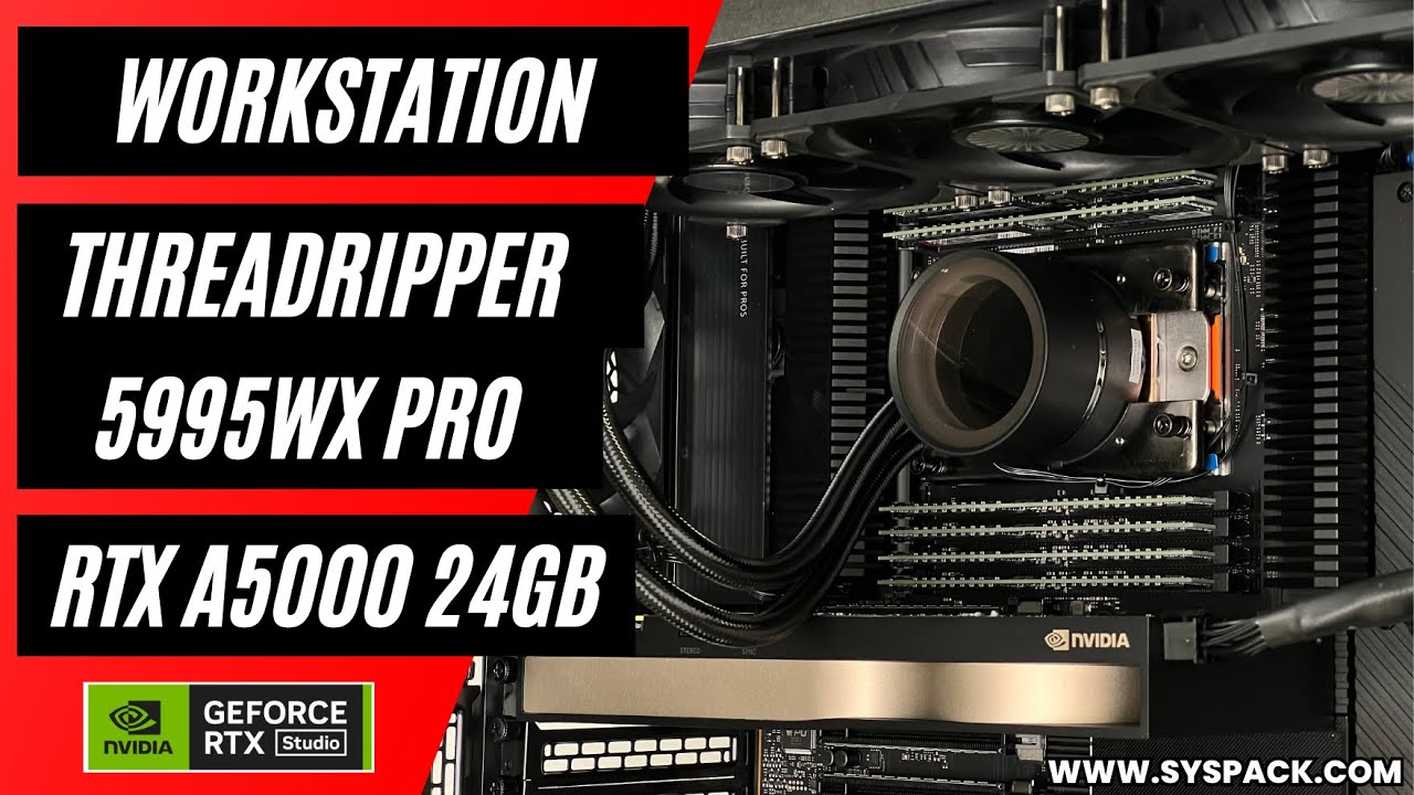 PC Build | Threadripper PRO 5995WX | 512GB | RTX A5000 - YouTube