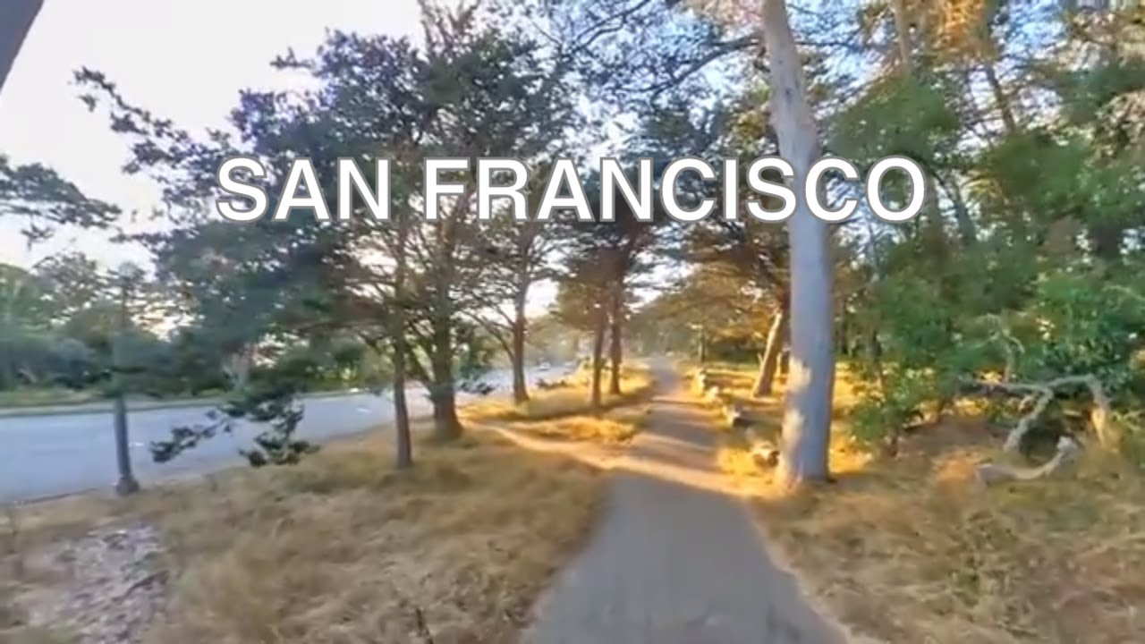Scenic Workout - 1 hour Golden Gate Park Ultra Walk, San Francisco - HD ...