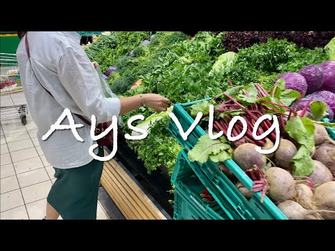 Sessiz vlog | Market alışverişi | Anneme pasta yaptım | Sakallı poğaça | Ev yapımı limonata