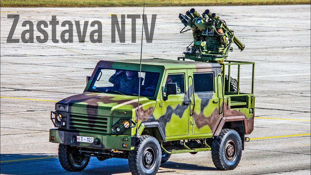 Zastava NTV * New Terrain Vehicle* with Strela 2 - YouTube