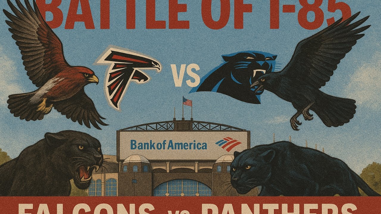 Battle of I-85 🔥 Falcons vs Panthers Rivalry Game Preview - YouTube