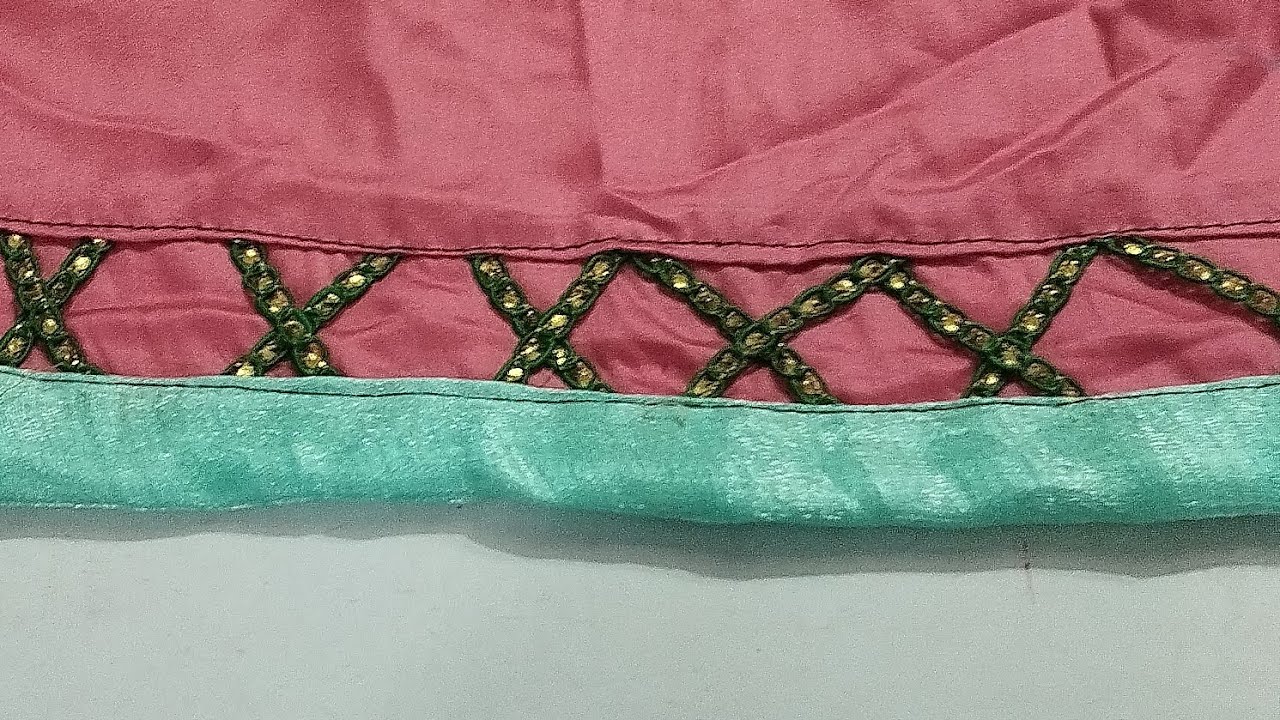 simple and easy sleeves design!! sleeves design cutting and stitching ...