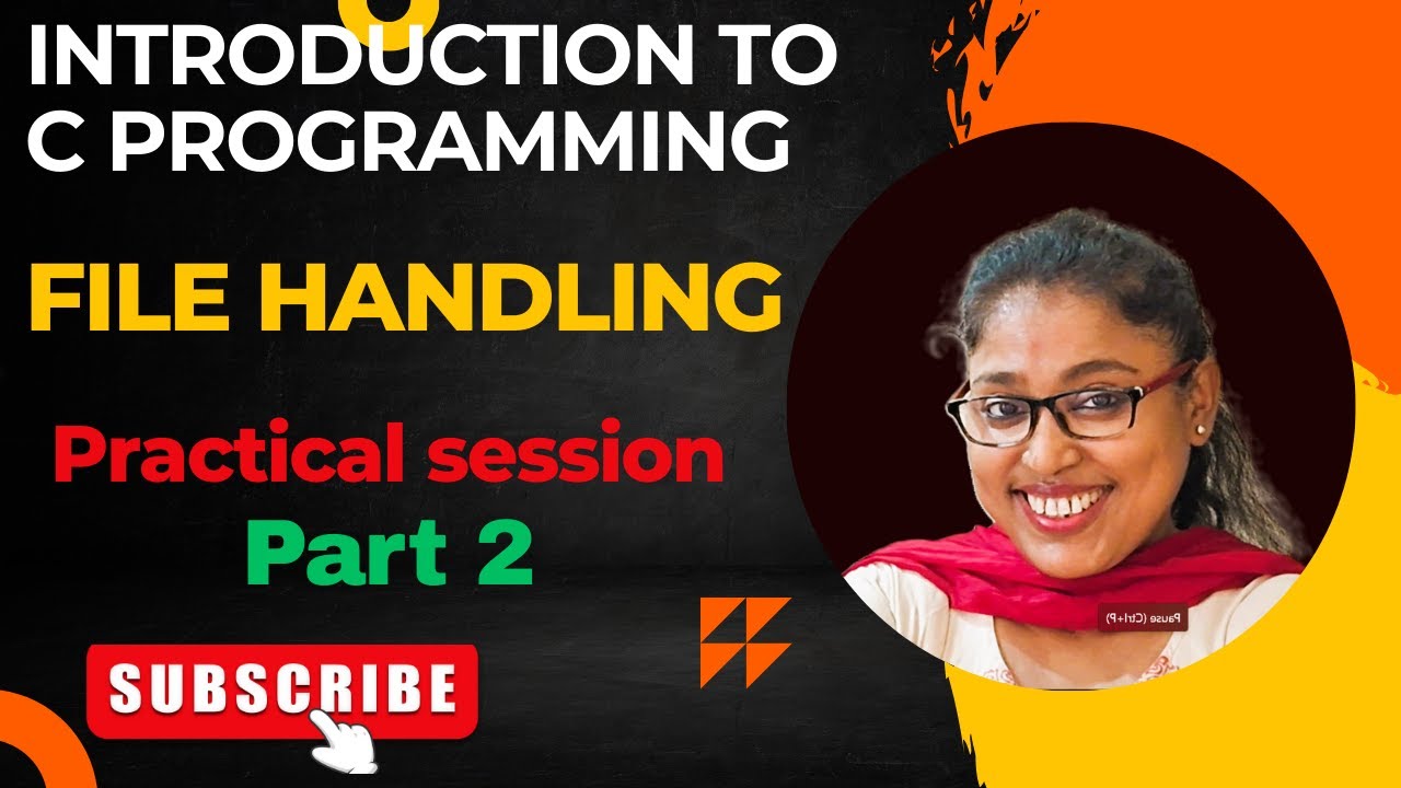 File handling in C | Programming in C | C tutorial | C programming | C language | C coding - YouTube