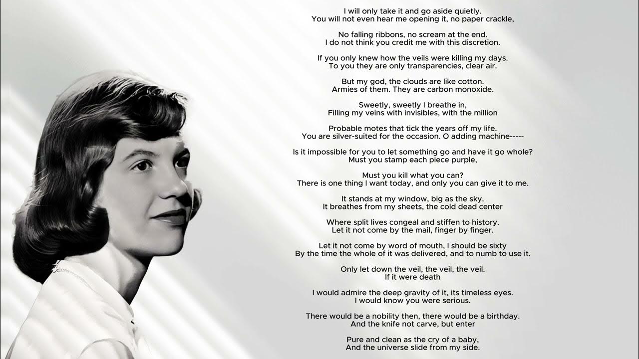 A Birthday Present by Sylvia Plath ( the most heartbreaking tragedies ...