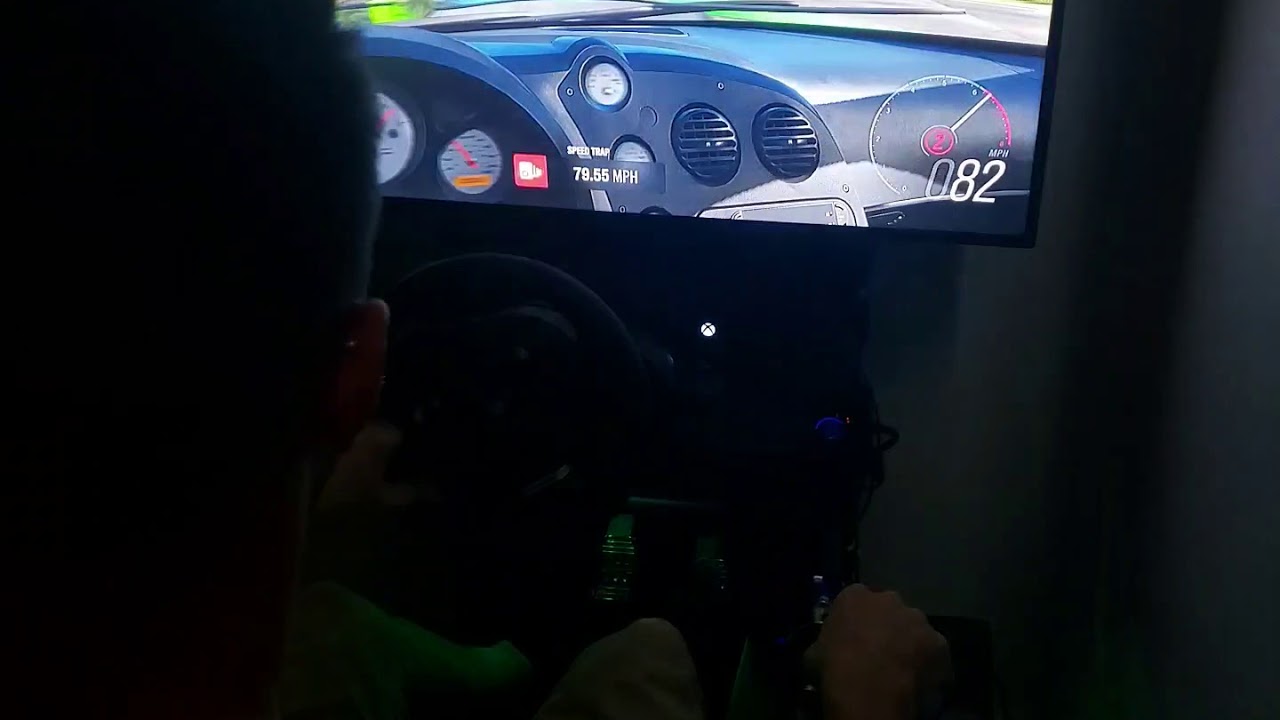 Thrustmaster TMX PRO, TH8A shifter, Custom handbrake, T3PA inverted ...