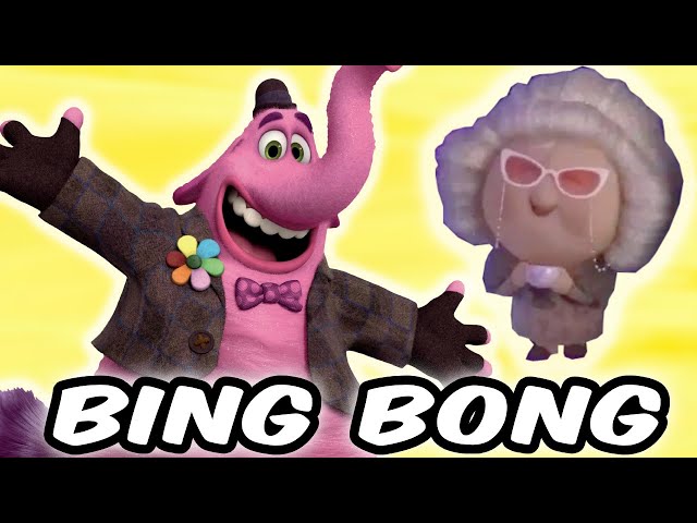 Inside Out Pixar Bing Bong