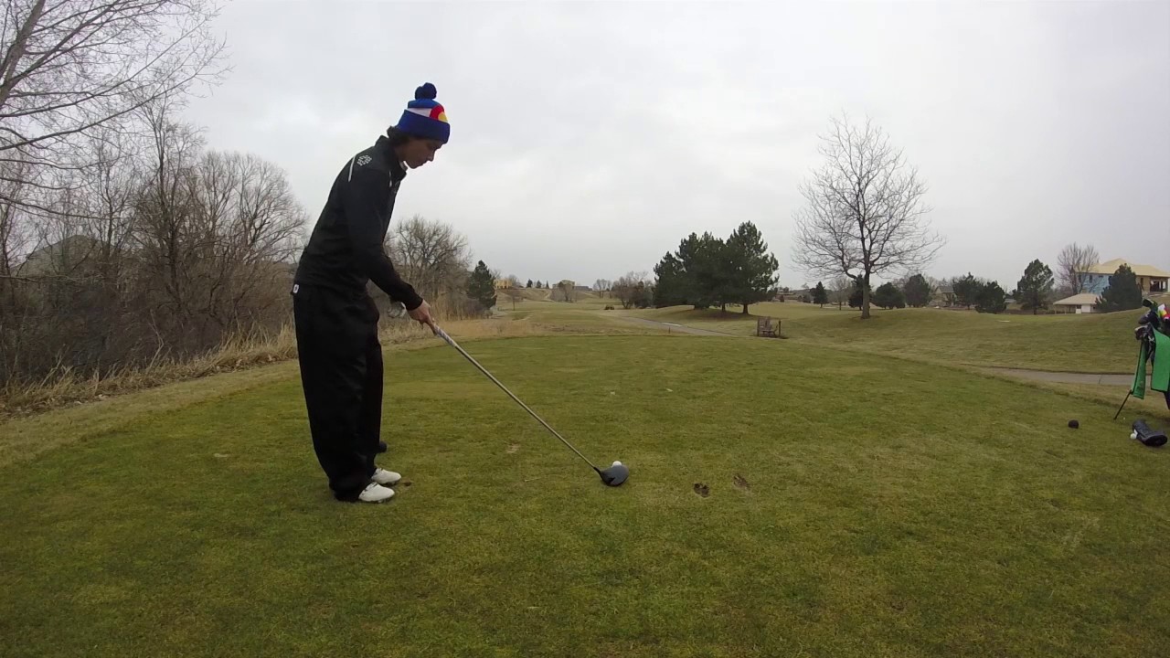 winter golf grind - YouTube