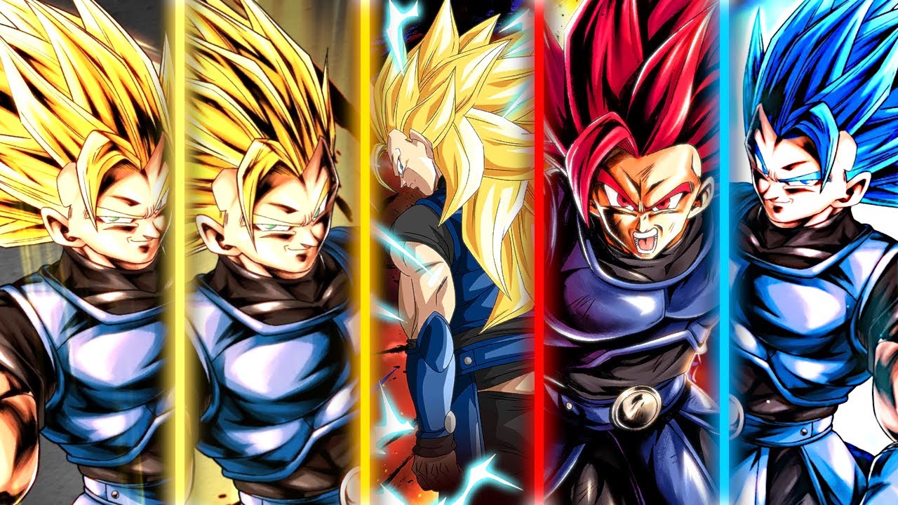 I used EVERY SHALLOT TRANSFORMATION in the same video (Dragon Ball ...