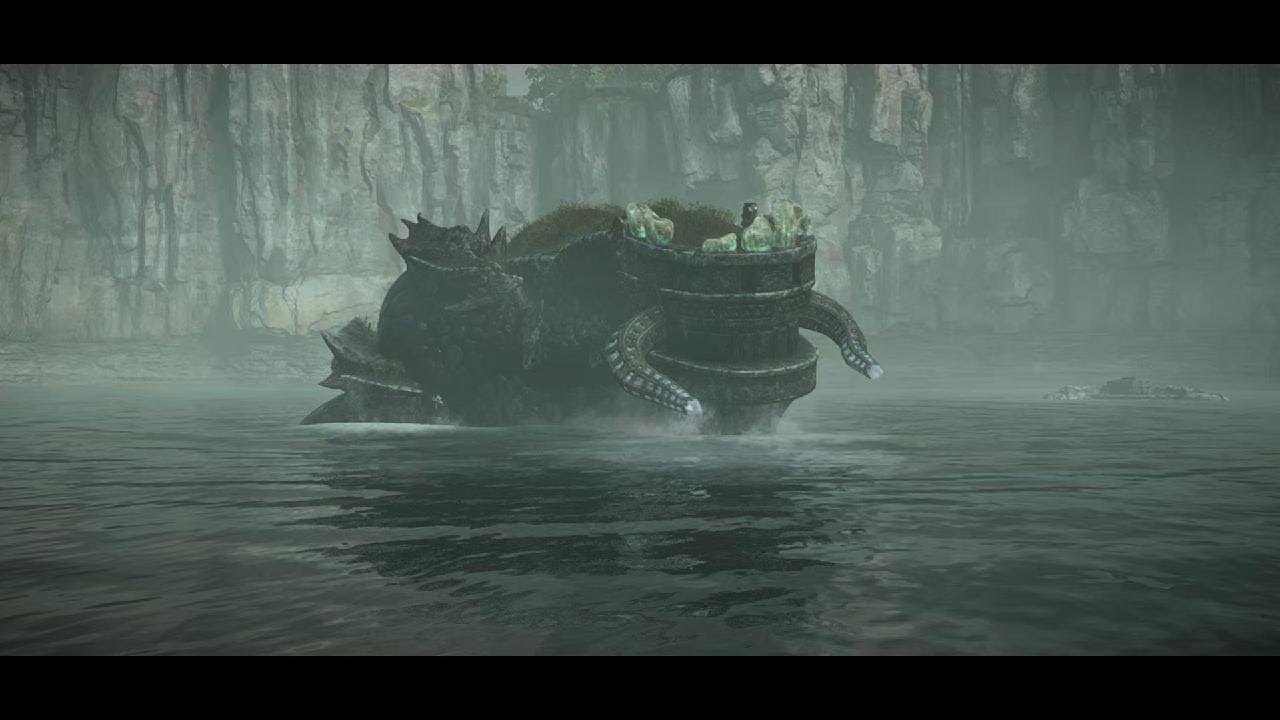 SHADOW OF THE COLOSSUS Parte 11 Colosso do lago.🏊🏻 - YouTube