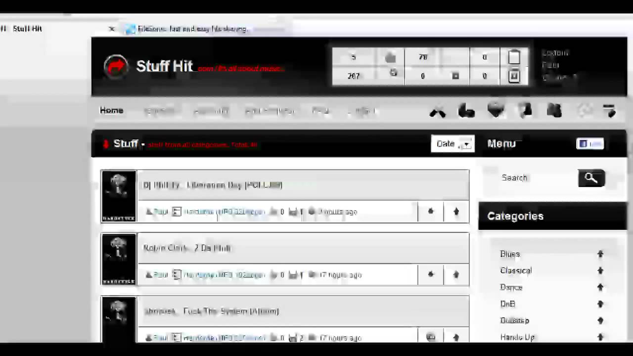 Stuffhit.com tutorial - share your Filesonic links easy. - YouTube
