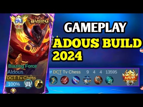 ALDOUS ONE HIT BUILD 2024 - Mobile Legends - YouTube