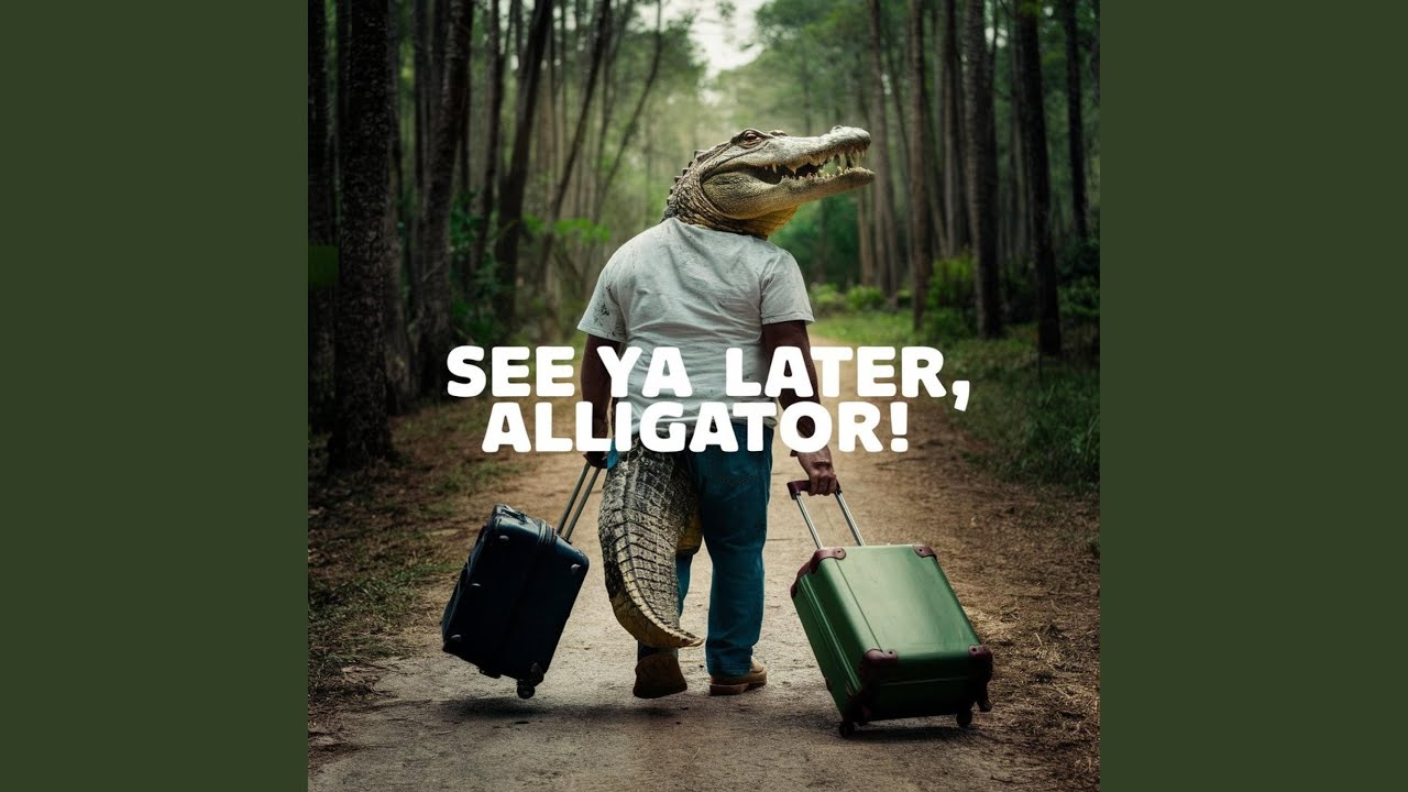 See ya later, alligator! | Crazy Funny Songs - YouTube