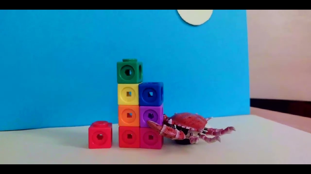 Colin the crab verses the Numberblocks (stop motion) - YouTube