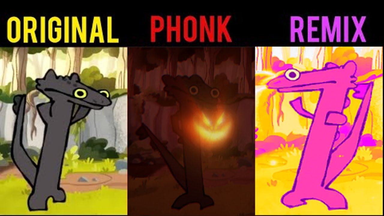 Toothless Dancing mEmE Original VS Phonk VS Remix Version - YouTube