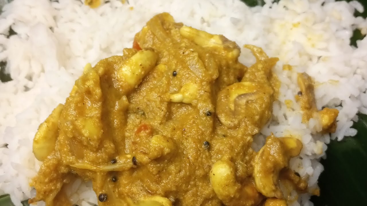 Mundhiri paruppu chicken kulambu recipe in Tamil/chicken gravy recipe ...