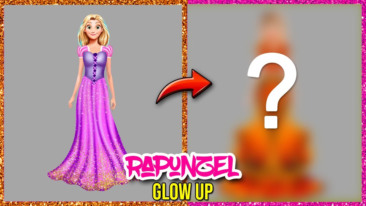 Rapunzel Disney Princess Glow Up | Extreme Makeover Fan Art | Disney ...