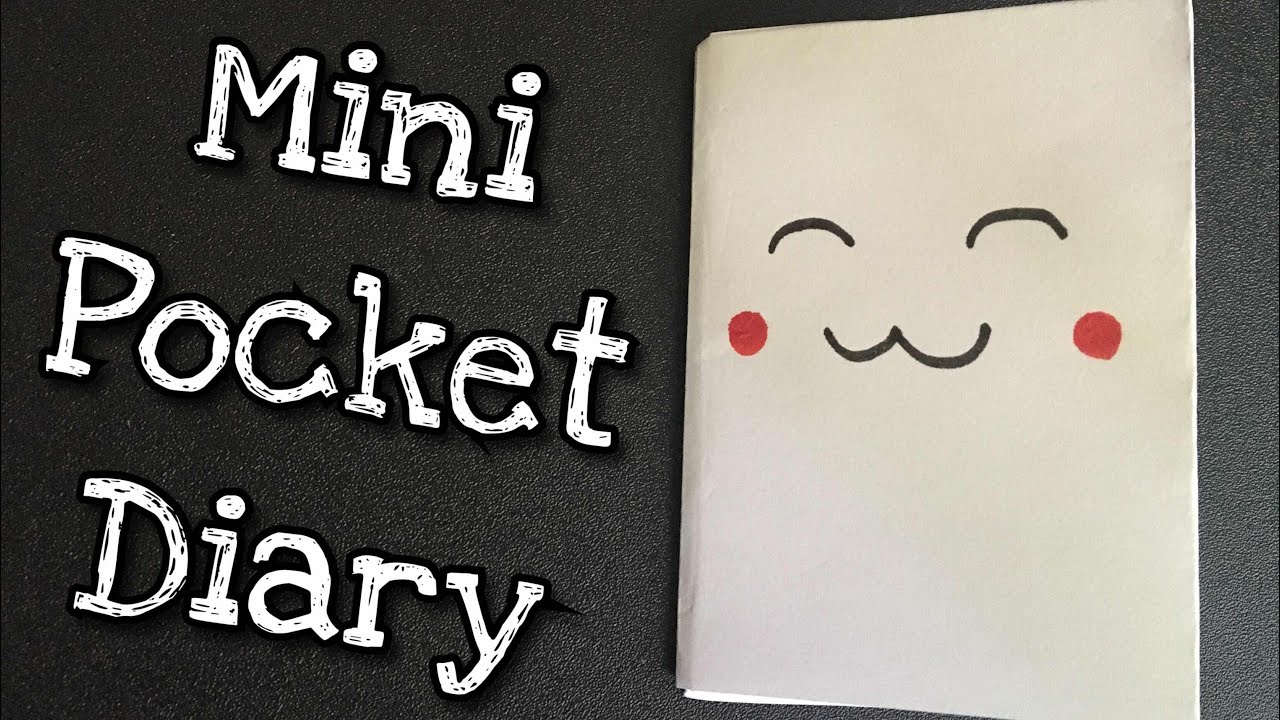 Mini Book Pocket Diary Craft With TK YouTube mini-book-pocket-diary-craft-with-tk-youtube