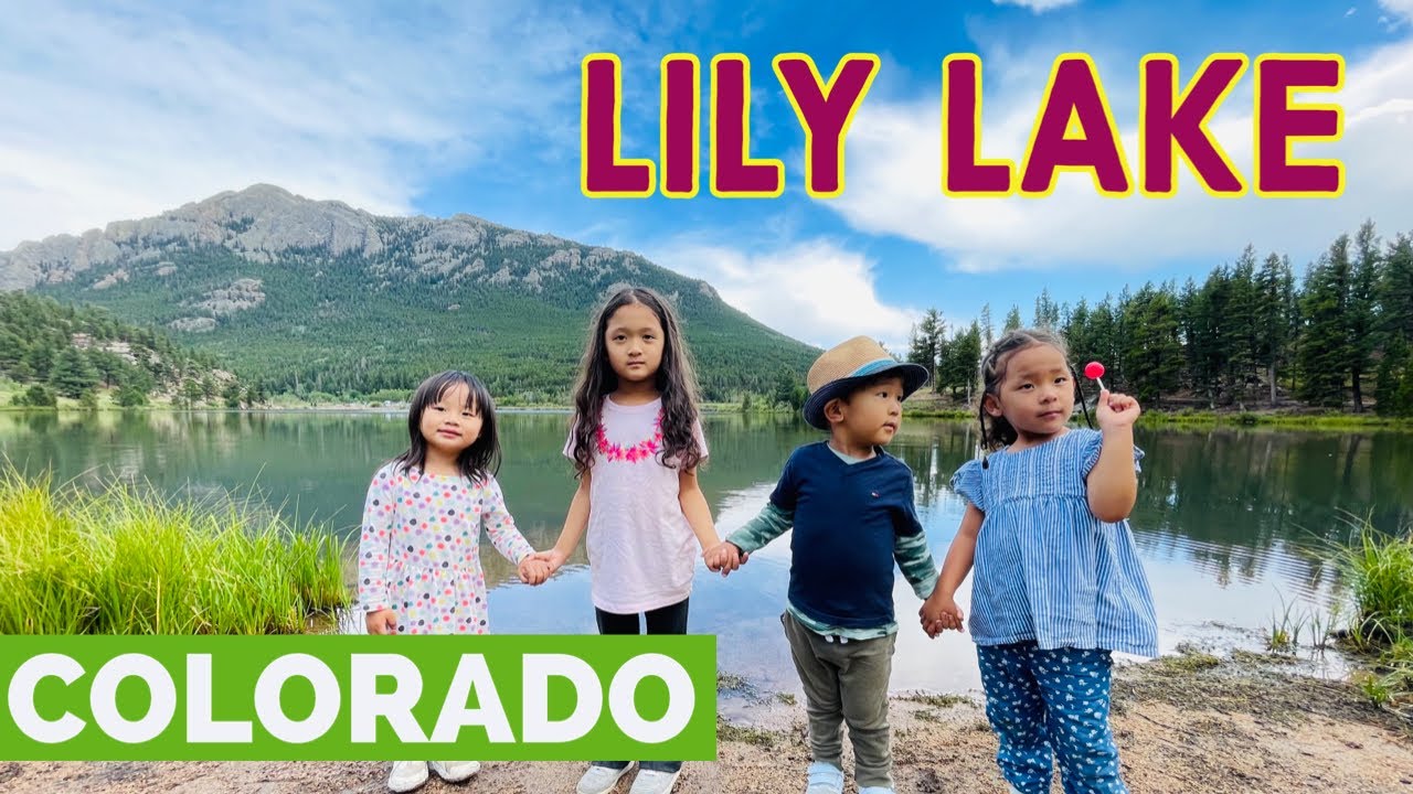 Hiking at the Lily Lake Colorado - YouTube