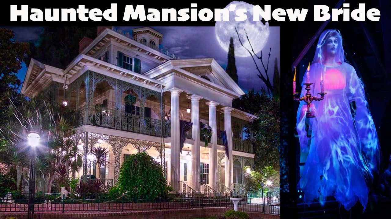 Disneyland's Haunted Mansion | WITH NEW BRIDE [2025] - YouTube