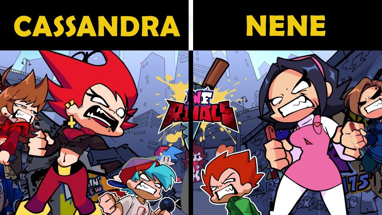 Eddsworld X Nene & Cassandra | BF & Pico | Tori and Tamara - Rivals ...