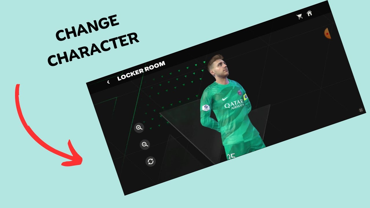 How to change Character in FC Mobile - YouTube