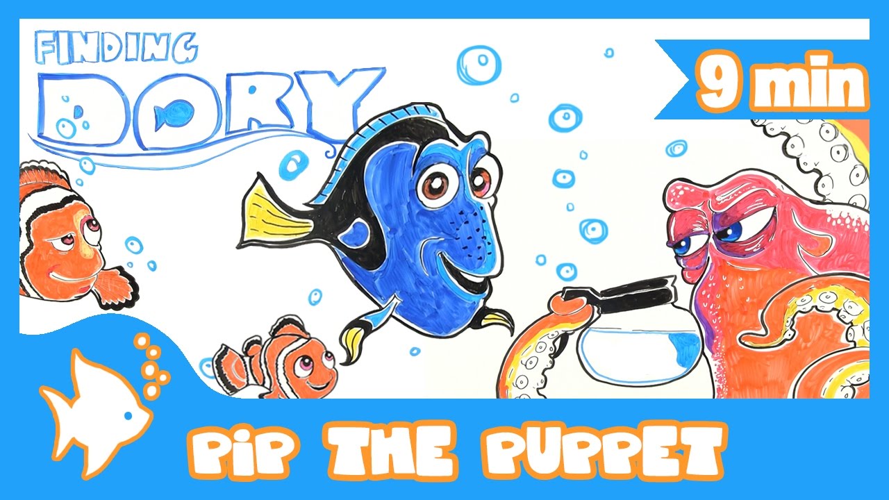 FINDING DORY: Everything about the Finding Nemo Sequel | Pip The Puppet ...