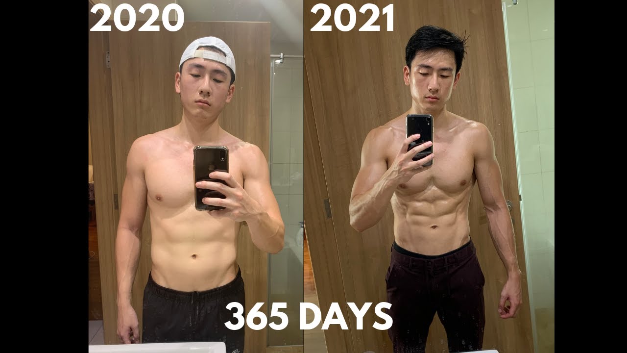 Incredible 1 year fitness transformation (skinny to ripped) - YouTube