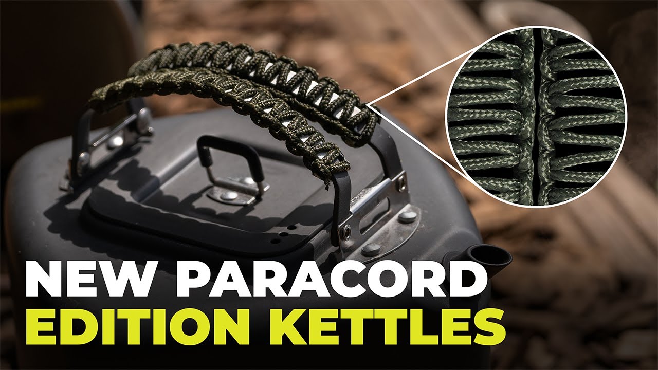 NEW Paracord Edition Square Kettles - YouTube