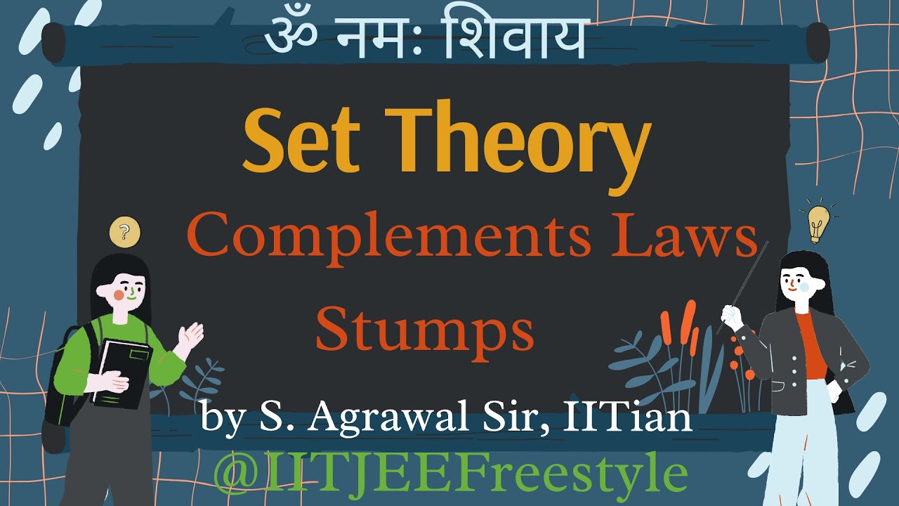 Class XI Mathematics Ch 01 Set Theory Concept 27 - Other Complements ...