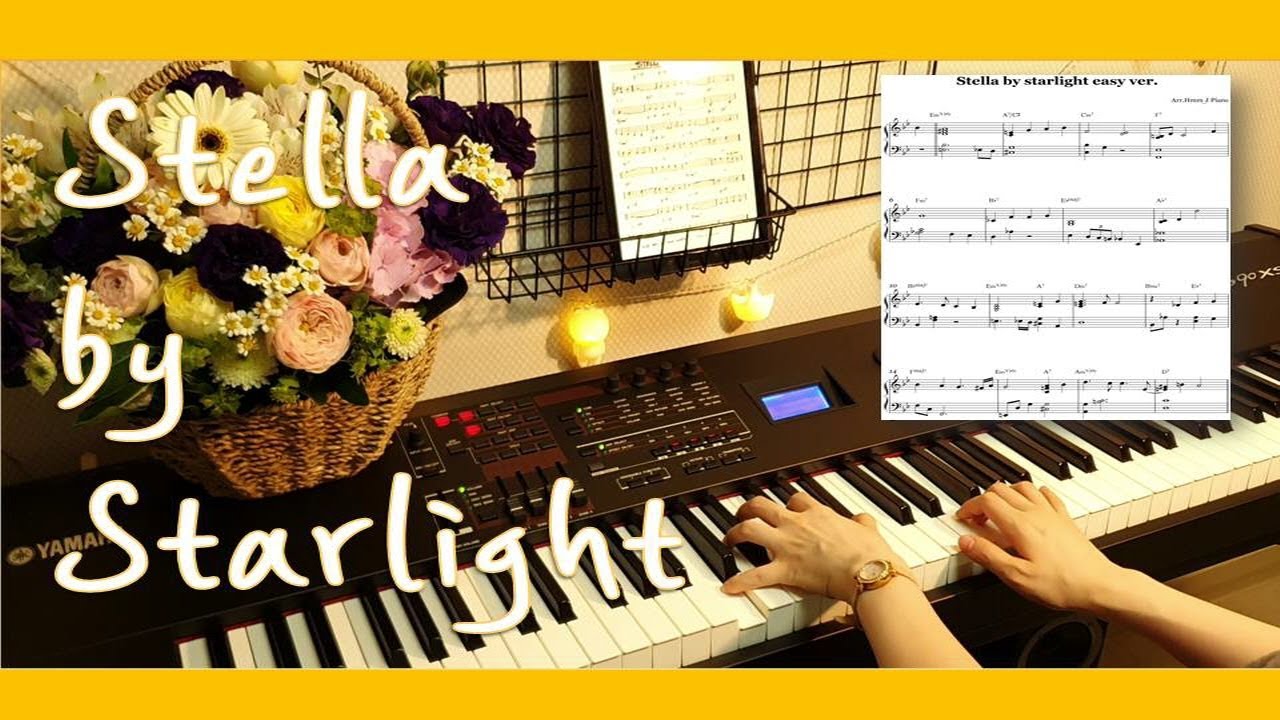 stella by starlight(easy ver)#Jazz piano#Simple Jazz - YouTube