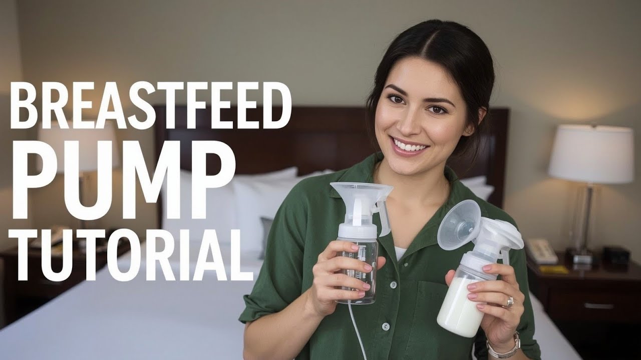 [4K] Breastfeeding Pump 4k Breast Pump Breast Pump Tutorial # ...