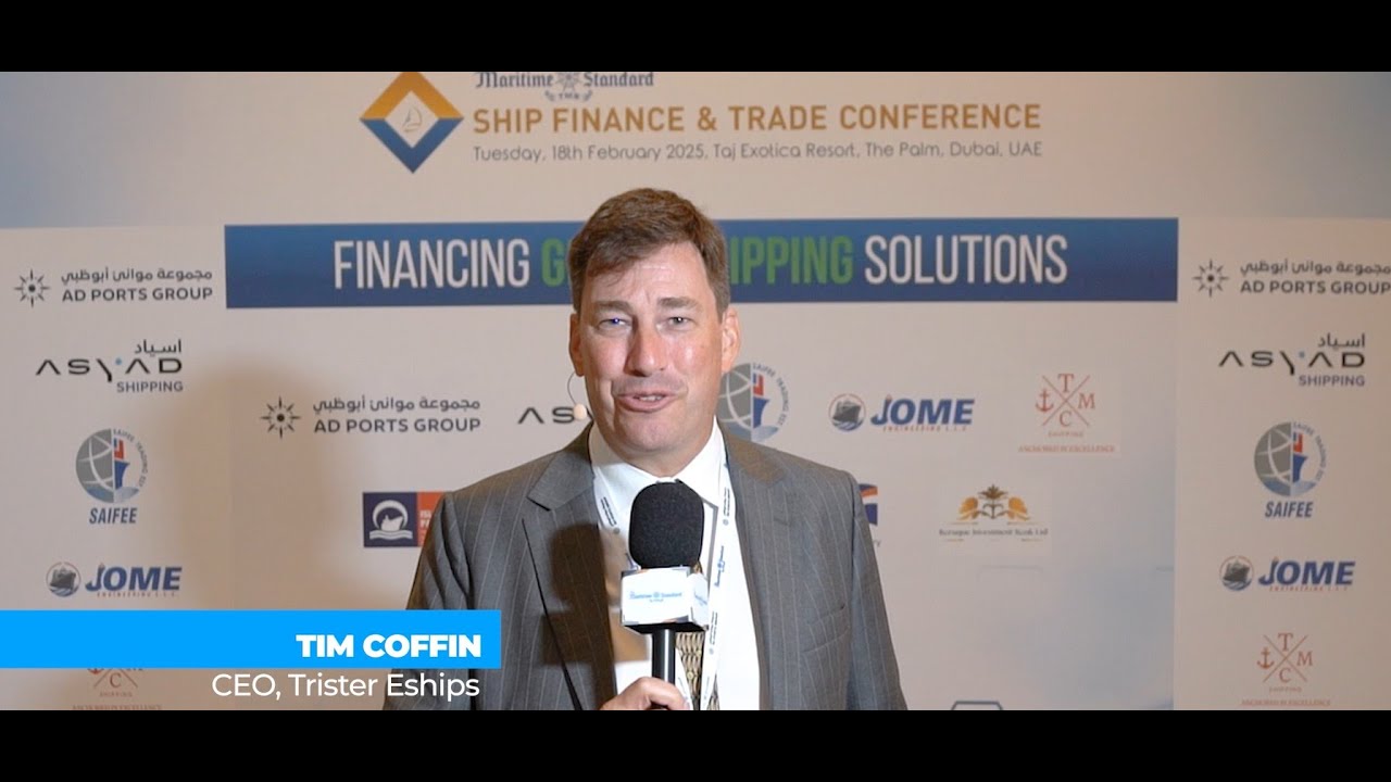 Tim Coffin - TMS Ship Finance and Trade Conference 2025 - YouTube