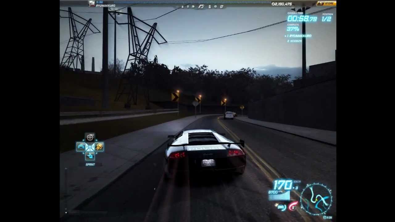 Need For Speed World - Lamborghini Murcielago LP640 - YouTube