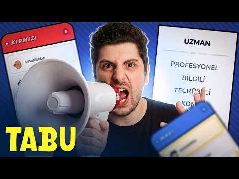 BU ŞEKİLDE KELİME Mİ VERİLİR! | Tabu